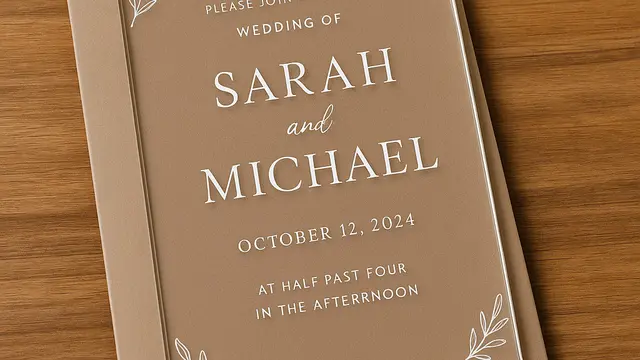 7 Desain Undangan Pernikahan yang Bisa Jadi Inspirasi, Simple dan ...