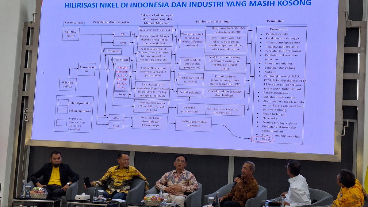 Legislator Golkar Optimistis Nikel Jadi Unggulan Program Hilirisasi ...
