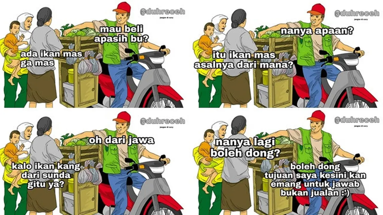 6 Meme Percakapan Orang Belanja Ini Bikin Tepuk Jidat - Hot Liputan6.com