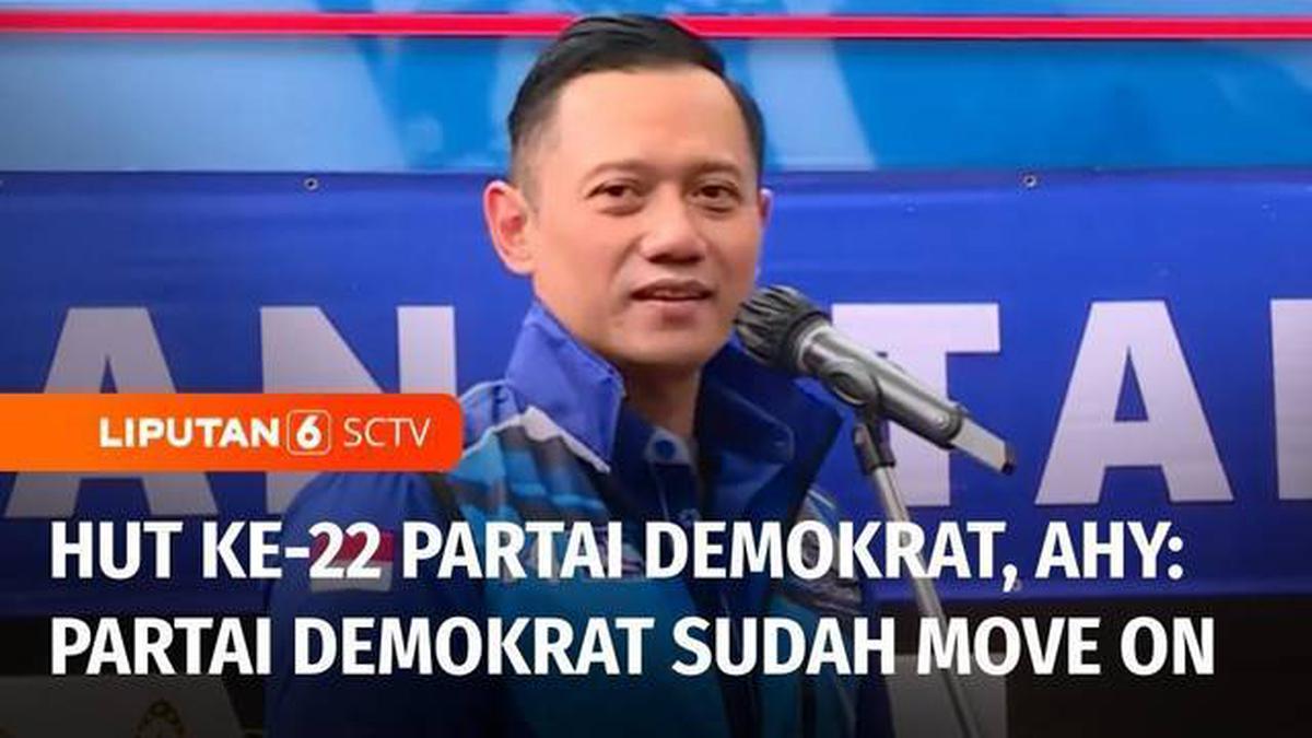 VIDEO: HUT Ke-22 Partai Demokrat, AHY: Arah Koalisi Partai Demokrat Segera Ditentukan - TV ...
