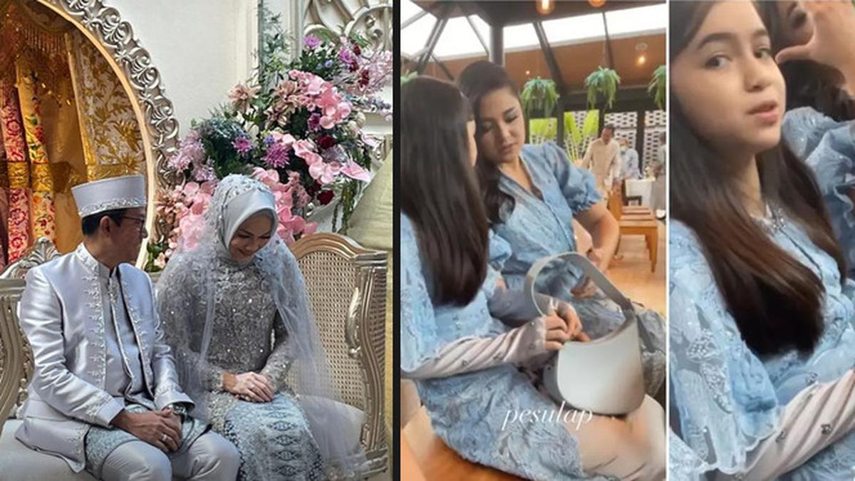 Potret Cantik Marshanda di Pernikahan Sang Ibu, Penampilan Sienna Curi ...