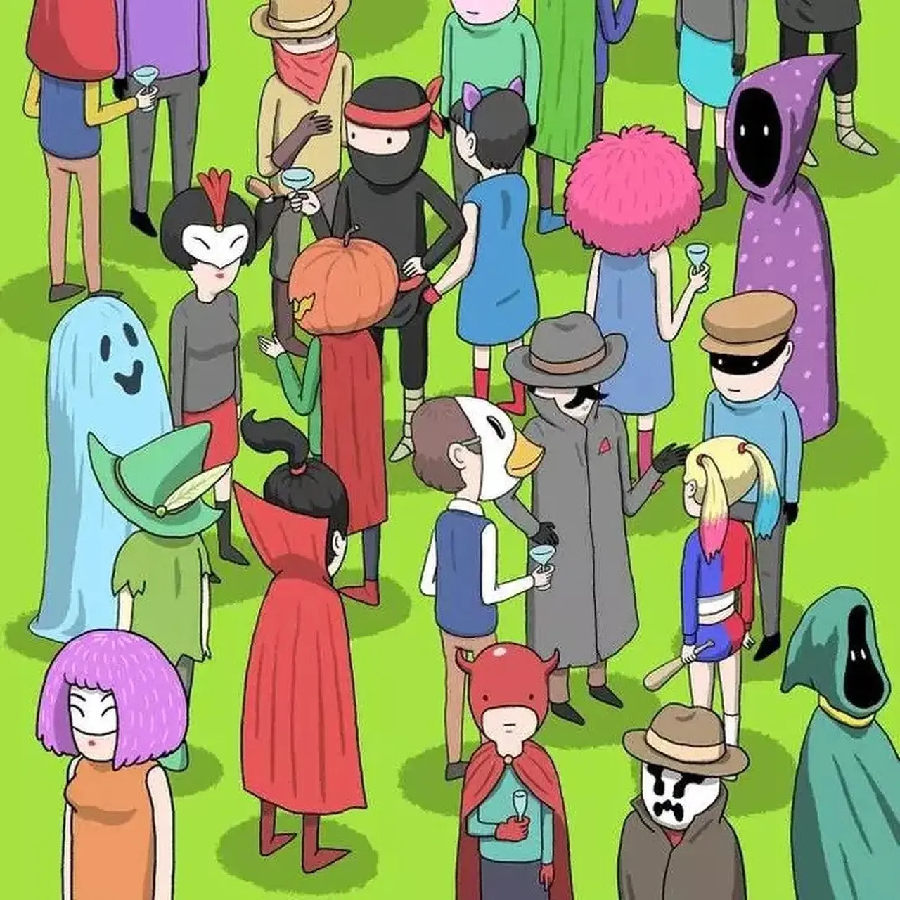 Temukan Orang Mencuri di Gambar Ini dalam 10 Detik, Buktikan Kamu Benar ...