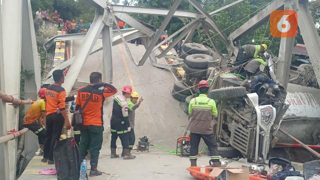 Fakta-Fakta Ambruknya Jembatan Busui, Penghubung Lintas Kaltim dan Kalsel