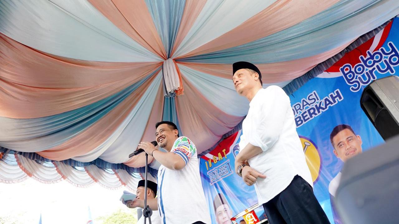 Bobby Nasution Janji Berkantor 3 Bulan di Tabagsel Jika Jadi Gubernur Sumut