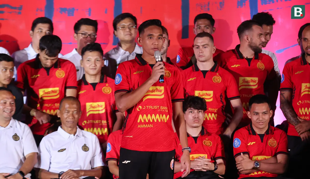 Foto: Perkenalan Skuad dan Jersey Baru Persija Jakarta untuk BRI Liga 1 ...