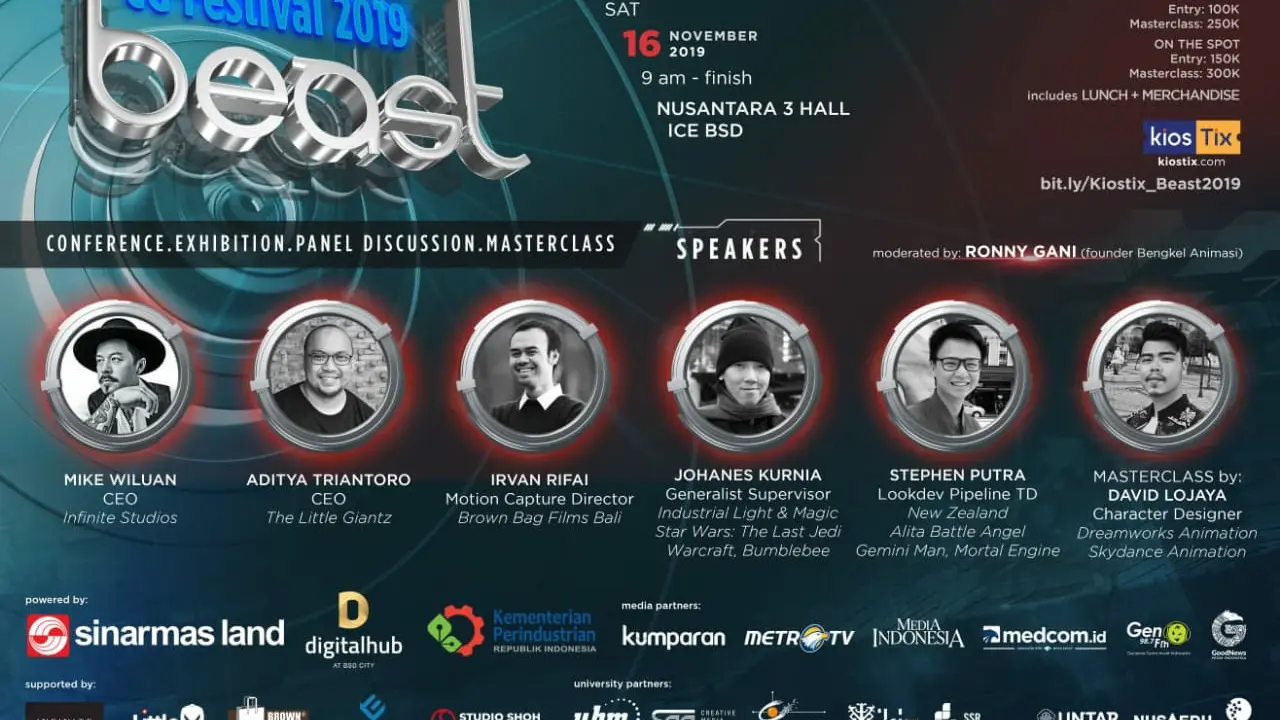 Mike Wiluan Jadi Pembicara di Bengkel Animasi CG Festival 2019 ...