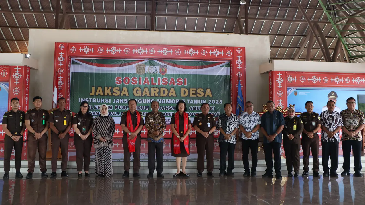 Optimalkan Pembangunan Desa, Kejaksaan Agung Sosialisasi Program JAGA DESA di Maluku Tengah ...