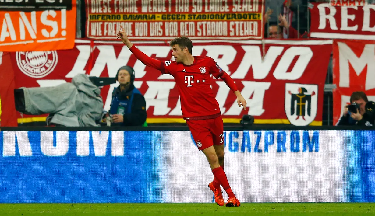 Bayern Muenchen Permalukan Arsenal 5-1 di Allianz Arena - Foto Liputan6.com