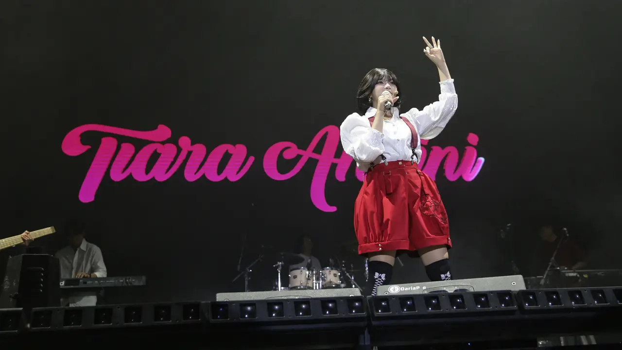 Tiara Andini Perkenalkan Lagu Terbaru di Panggung JBL Festival 2025