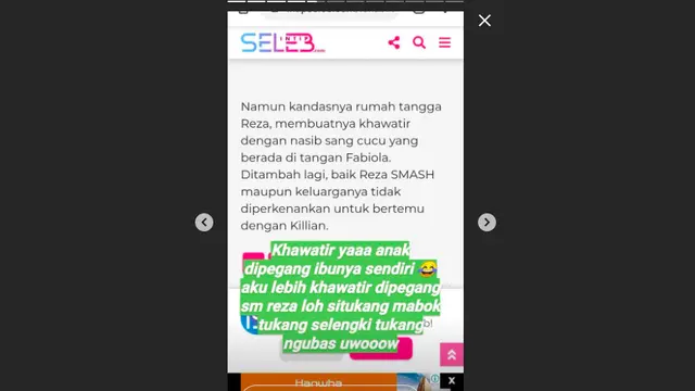 Dituding Larang Anak Bertemu Keluarga Reza Smash, Fabiola Elizabeth ...