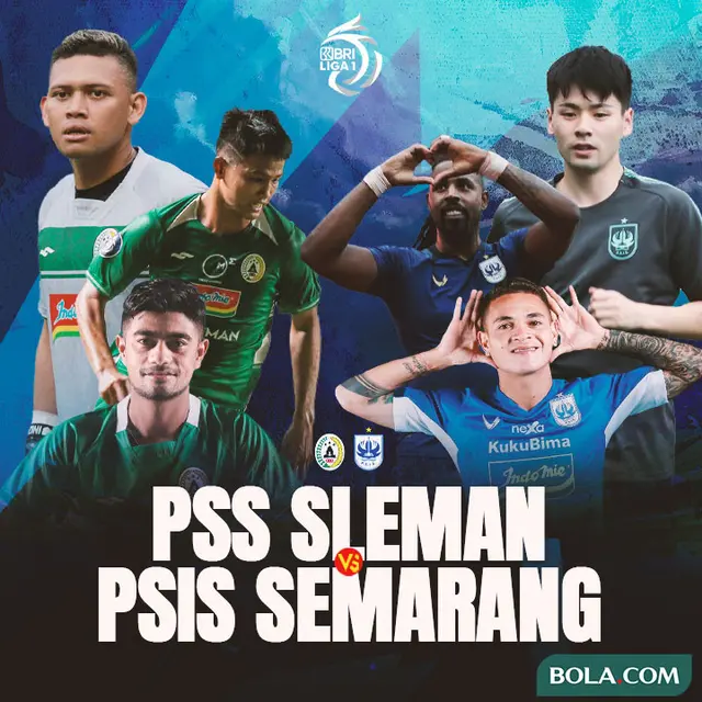 Pertarungan Antarlini PSS Vs PSIS di BRI Liga 1: Menanti Ledakan Hokky Caraka! - Indonesia Bola.com