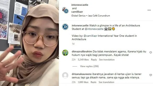 Zara Putri Ridwan Kamil Lepas Hijab, Netizen Serbu Media Sosial Kampusnya di Inggris - ShowBiz ...
