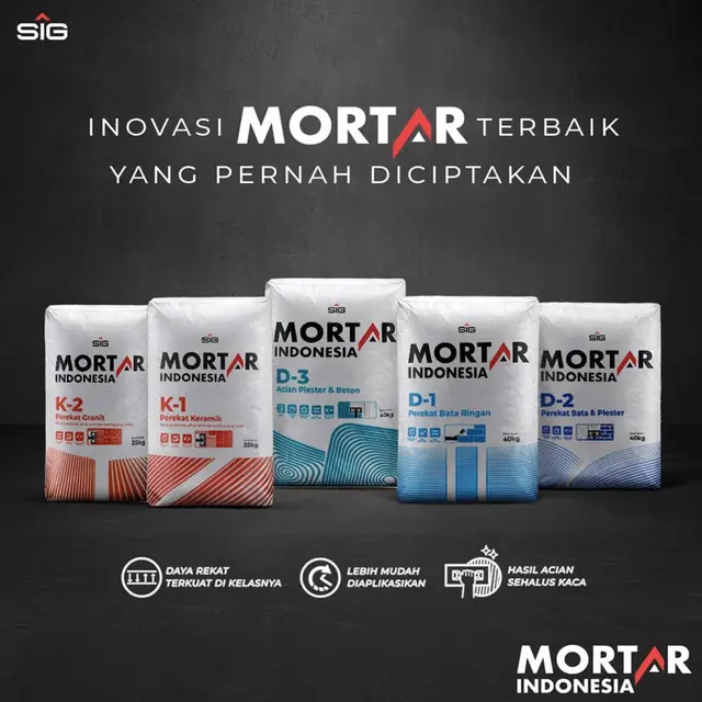 Mortar Indonesia, Produk Mortar yang Dikembangkan dengan Teknologi ...
