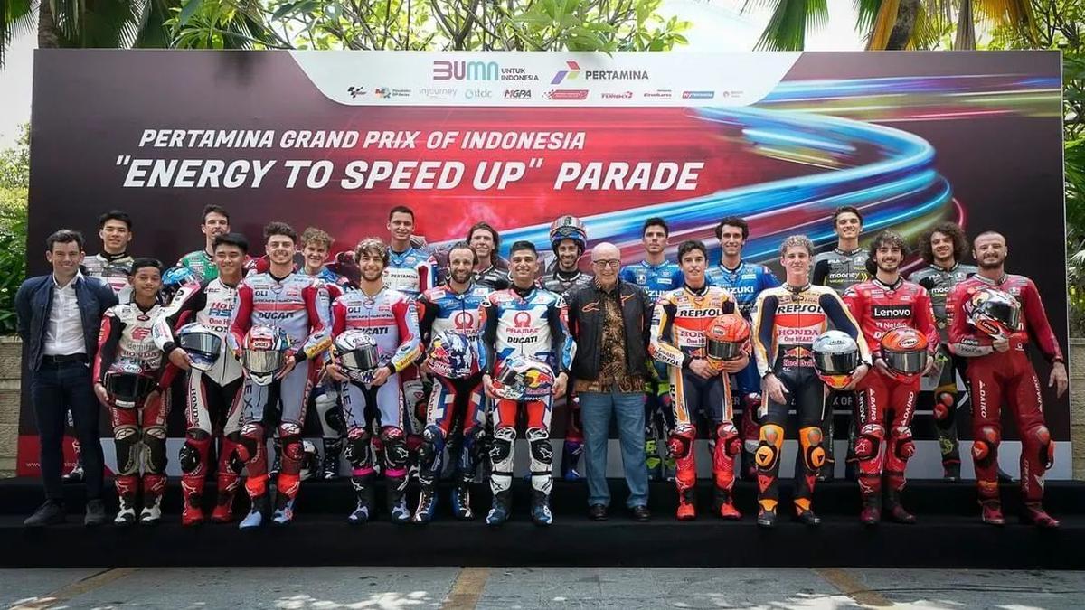 Meriahkan MotoGP Mandalika 2023, Para Pembalap Bakal Pawai di Kota Mataram - Bola Liputan6.com