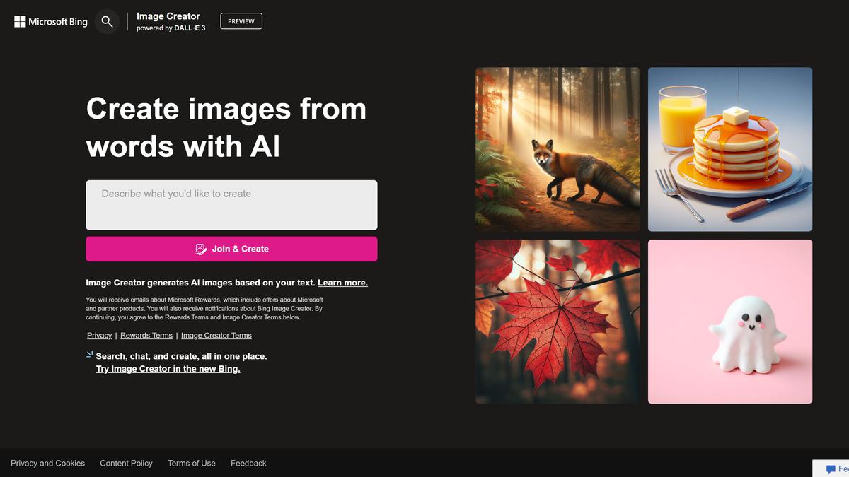Bing Image Creator Didukung Model DALL-E 3, Microsoft Integrasikan ...