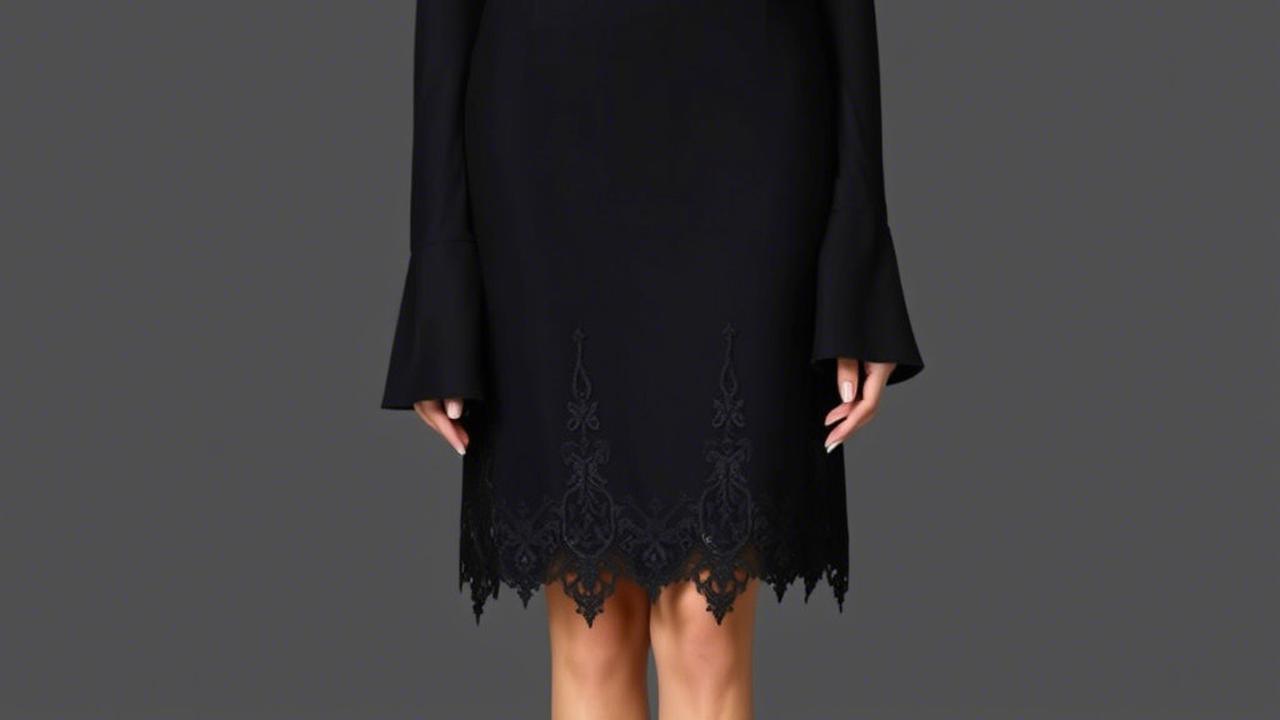 10 Inspirasi Baju Dress Warna Hitam untuk Gala Dinner, Tampil Modis dan ...