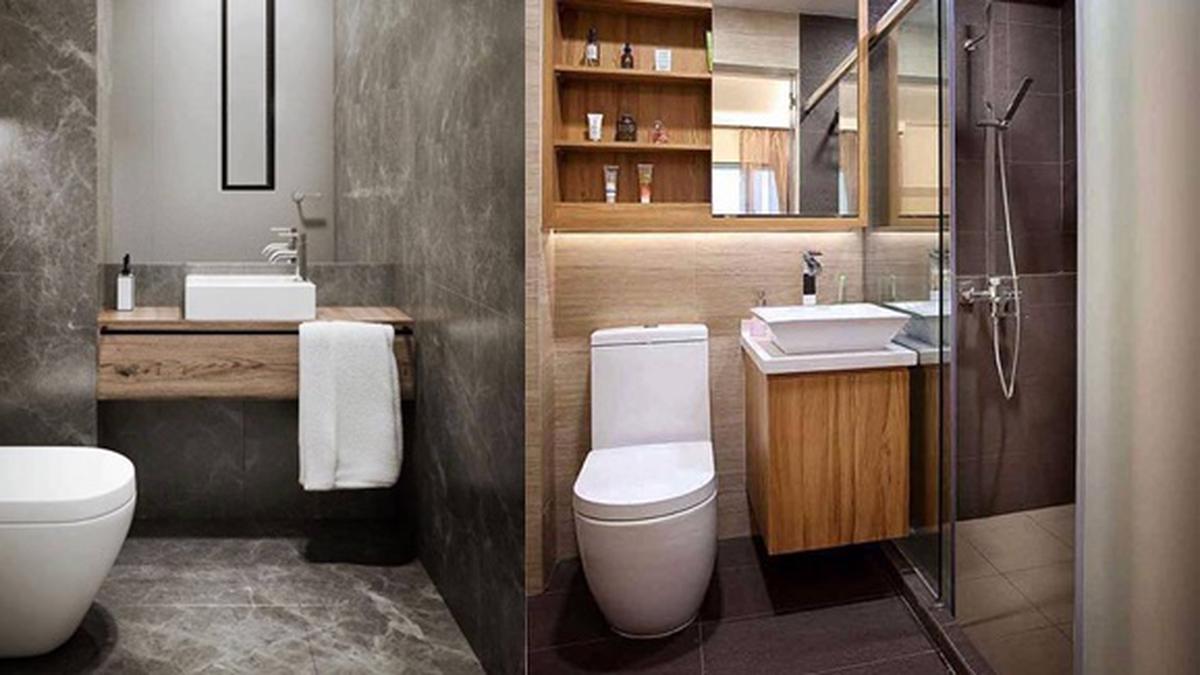 Inspirasi Toilet Modern di Ruangan Sempit Tapi Berkesan Luas - Photo ...