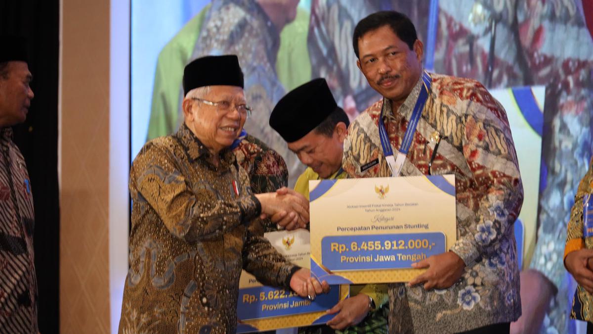 Dinilai Sukses Turunkan Stunting, Pemprov Jateng Kantongi Insentif Fiskal Rp6,45 Miliar dari ...