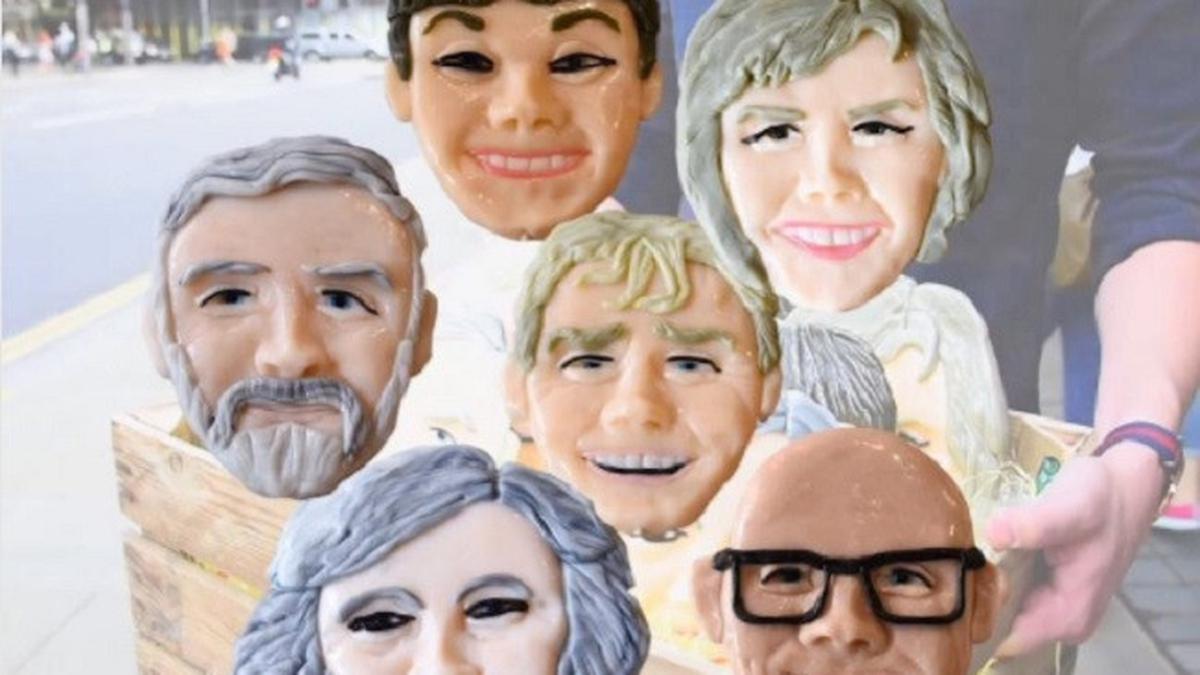 Unik, Permen Lucu dengan Karakter Calon Kandidat Pemilu di London