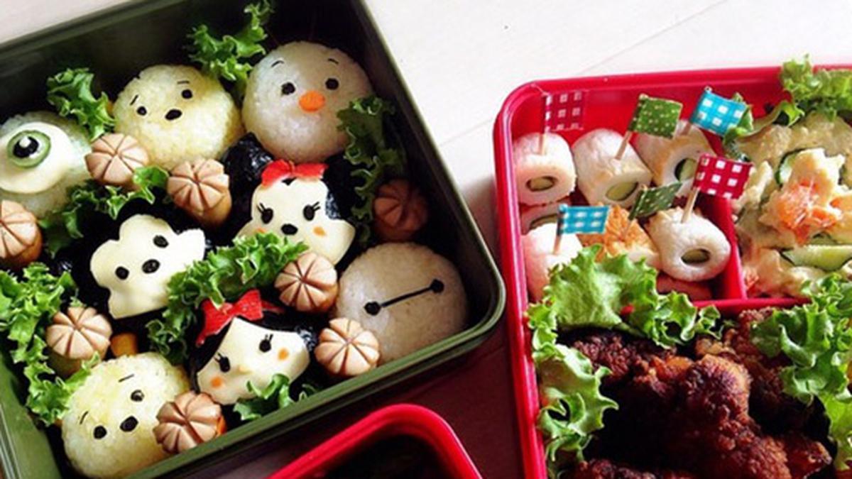 Imut Dan Beragam, Karakter Disney Tsum Tsum Dalam Dibuat Dalam Bento ...