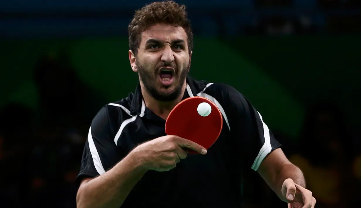 Gaya Unik Atlet Tenis Meja saat Bertanding di Olimpiade 2016 - Foto ...