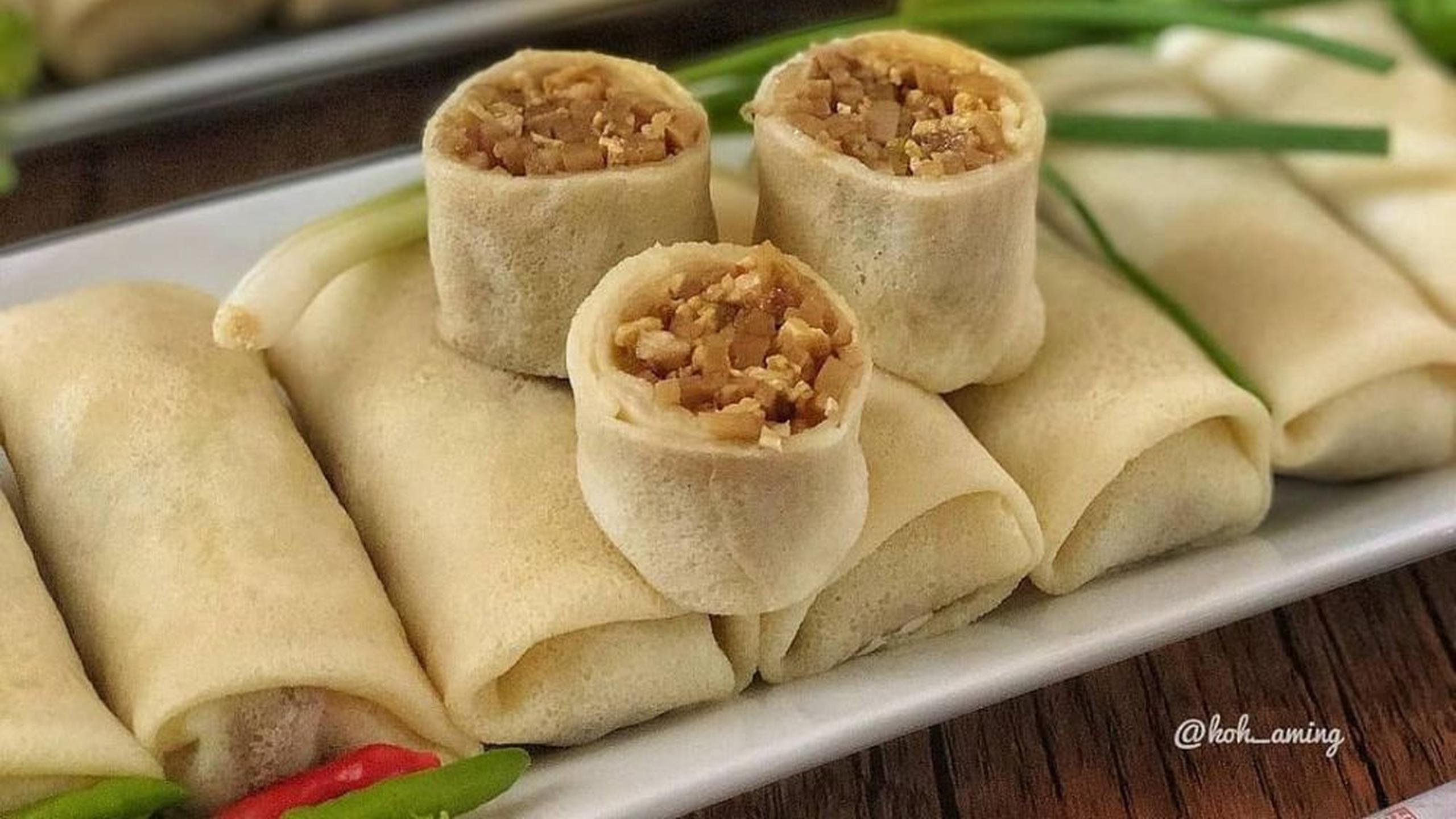 Resep Lumpia Basah Teflon, Mulai Isi Ayam, Jamur dan Sayur yang Mudah Dibuat