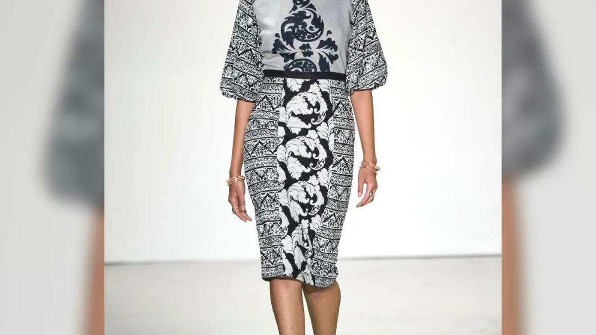 6 Potret Alleira Batik di Panggung New York Fashion Week 2023 Bawa ...