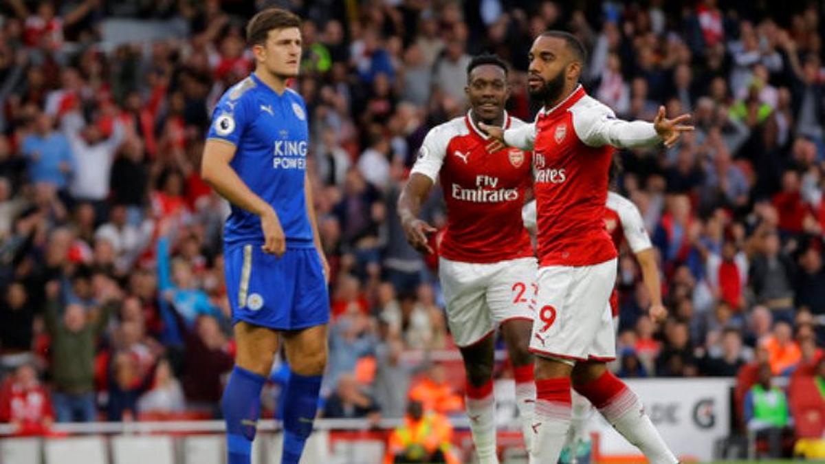 Drama 7 Gol Warnai Laga Arsenal Kontra Leicester City - Inggris Bola.com