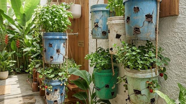 6 Cara Membuat Kebun Sayur Vertikal Anti Becek saat Musim Hujan untuk ...