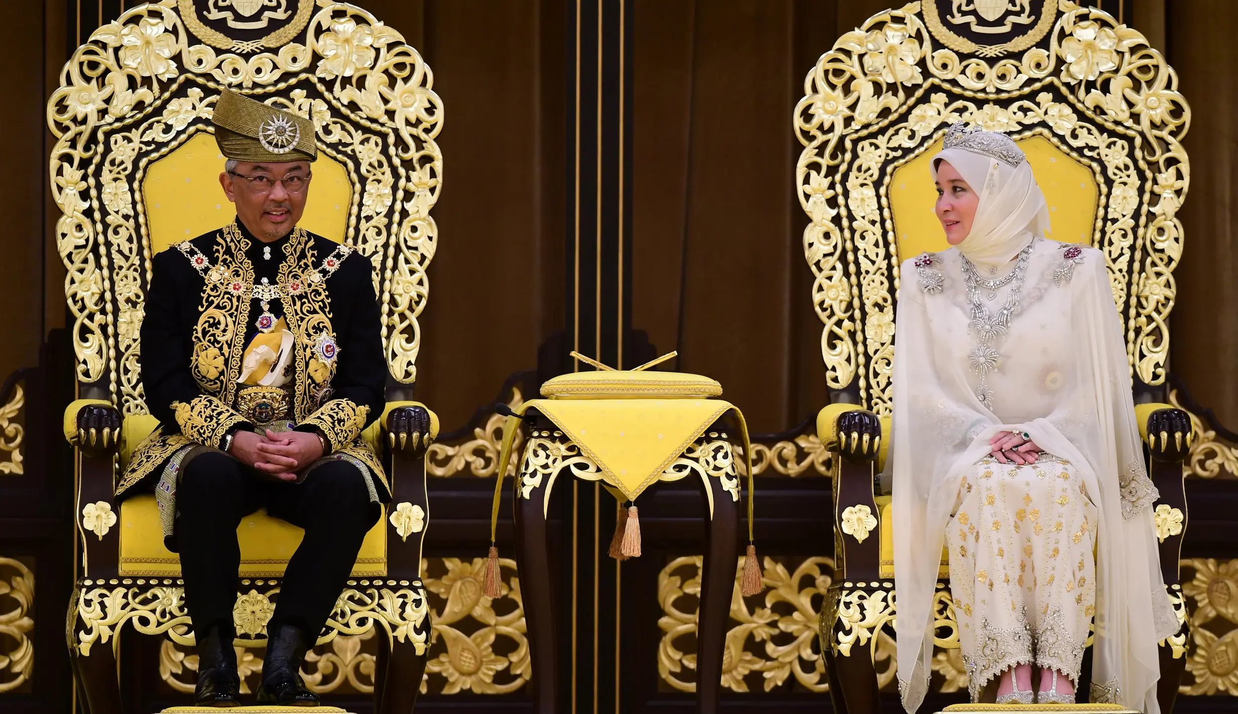 FOTO: Sultan Pahang Dinobatkan Jadi Raja Baru Malaysia - Foto Liputan6.com