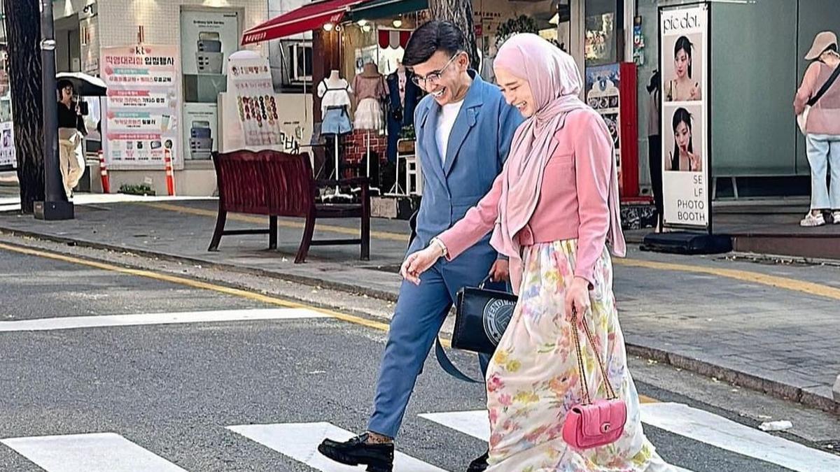 Potret Ruben Onsu dan Inara Rusli ke Korea Selatan Bertemu Wali Kota ...