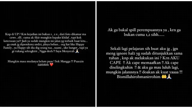 7 Potret Tengku Dewi Putri Bongkar Dugaan Perselingkuhan Andrew Andika ...