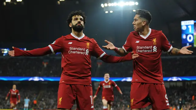 Singkirkan Manchester City, Mohamed Salah Puji Kegigihan Liverpool - Dunia Bola.com