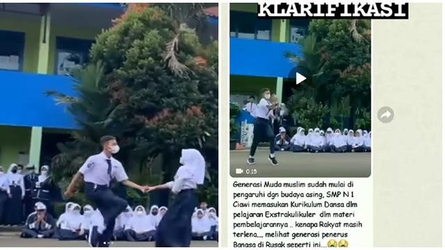 Mengenal Dansa SMPN 1 Ciawi, Olahraga Dansa Atletis Kelas Dunia - Hot Liputan6.com