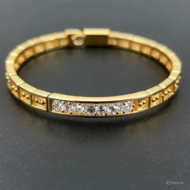 9 Model Gelang Emas 3 Mayam Terbaru 2025, Desain Elegan untuk Tampilan ...