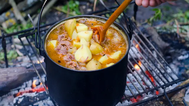 15 Makanan Lezat dan Mewah yang Dimasak di Api Unggun Saat Kemping ...