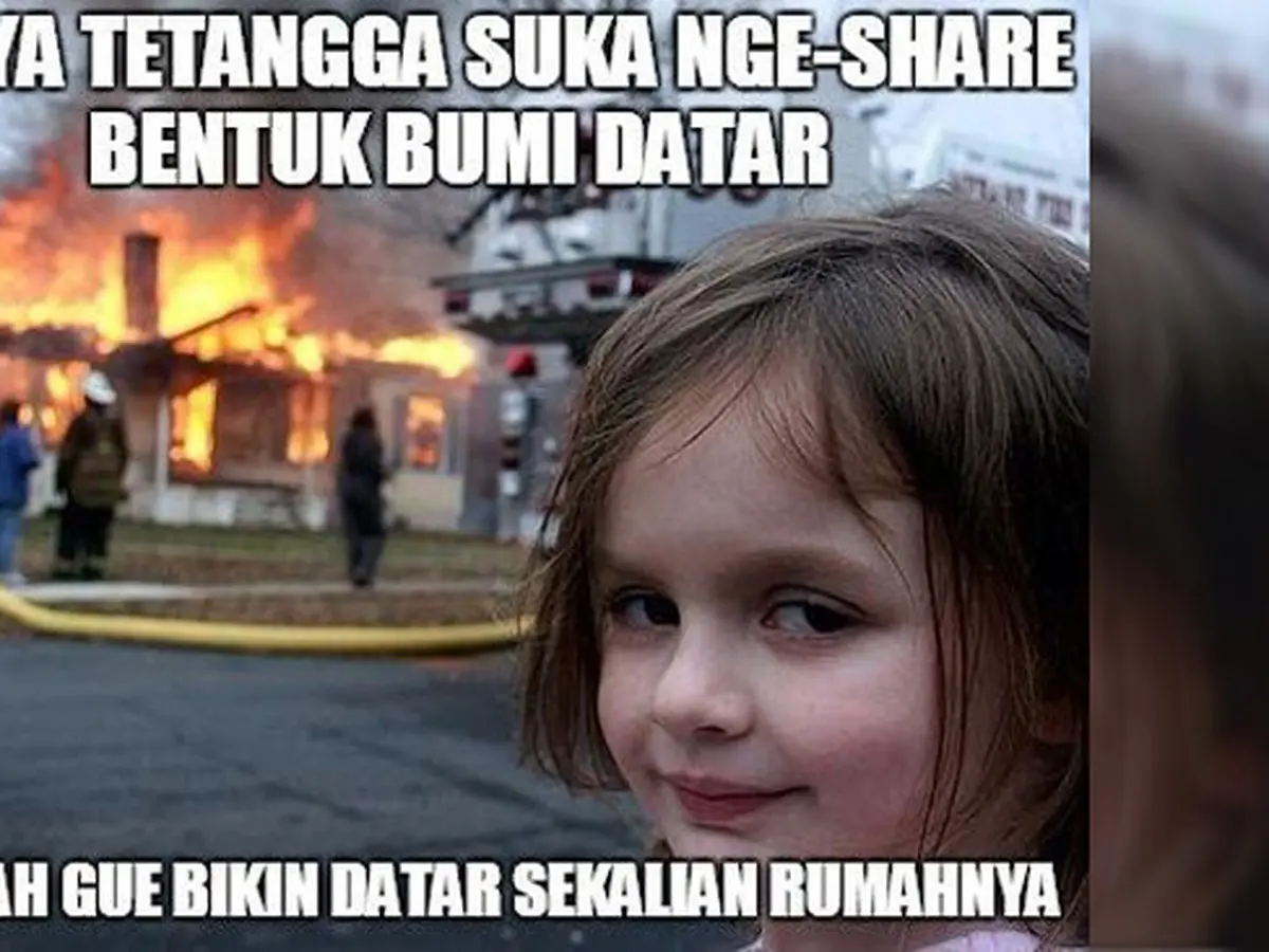 Memes Bumi Datar