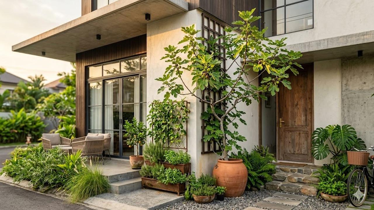 9 Ide Tanaman Produktif untuk Fasad Rumah, Inspirasi Hijau yang Tidak ...
