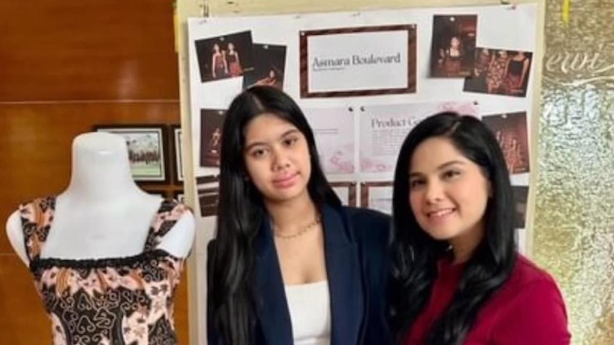 6 Potret Tampilan Profesional Almira, Anak AHY dan Annisa Pohan di Pameran Baju Batik ...