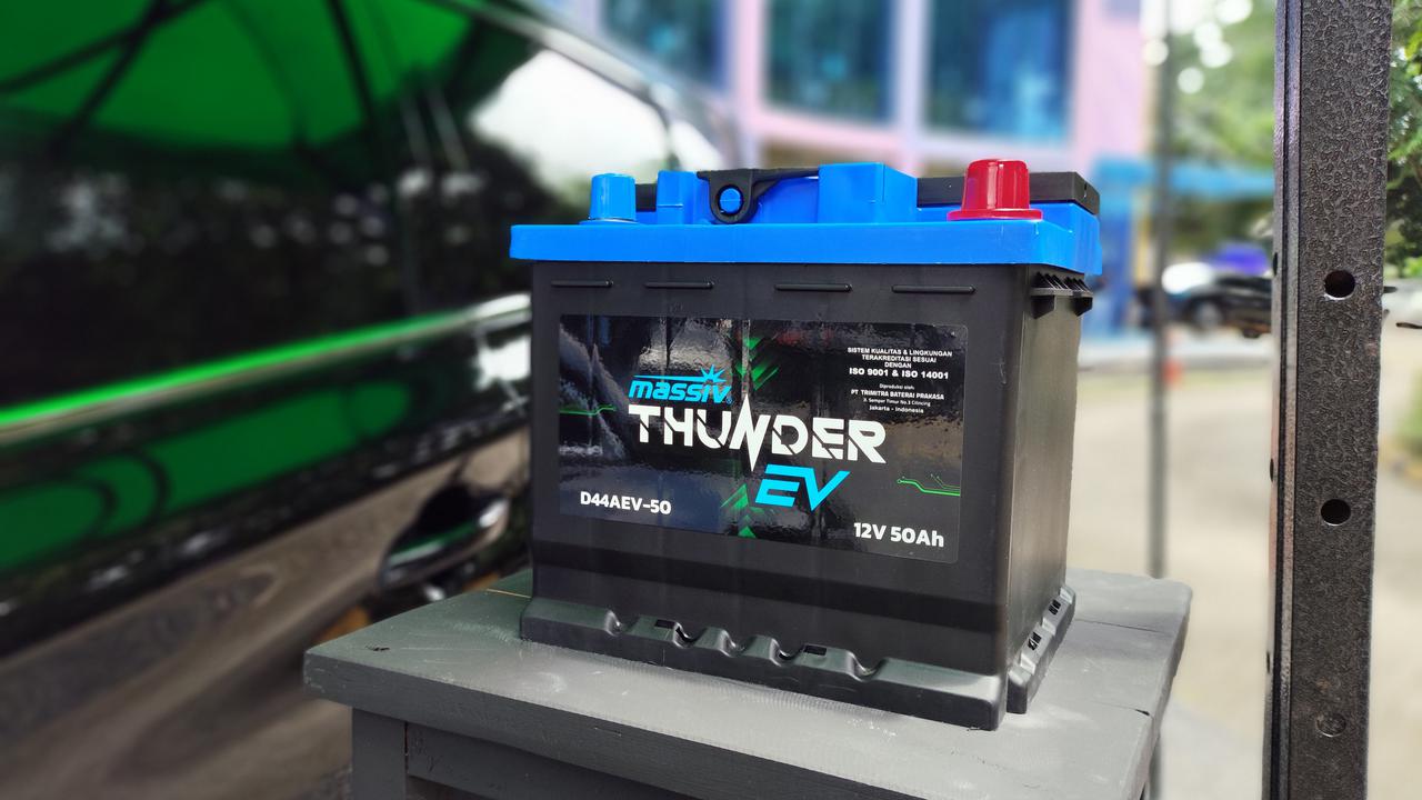 Massiv Thunder EV, Aki Khusus Mobil Listrik Pertama di Indonesia