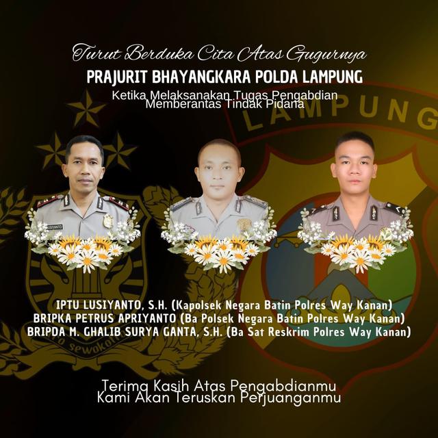 Ini Penampakan Oknum TNI Terduga Penembak 3 Polisi di Way Kanan Lampung