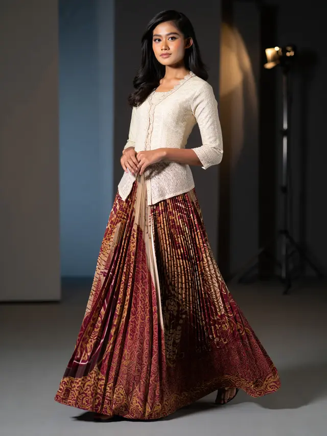 10 Model Rok Batik Modern untuk Kebaya, Solusi Gaya Anggun dan Stylish ...