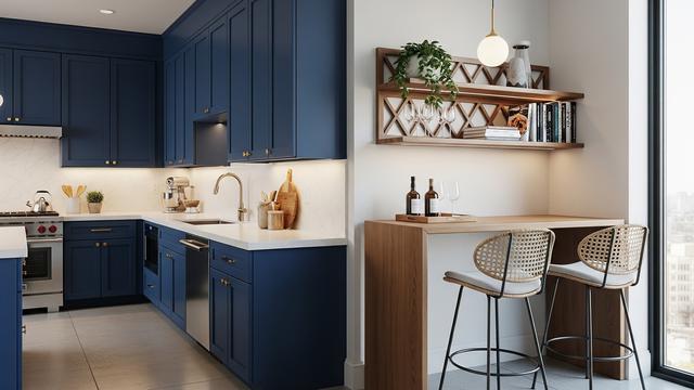 9 Model Dapur Minimalis Mini Bar yang Modern dan Tren di 2026 ...
