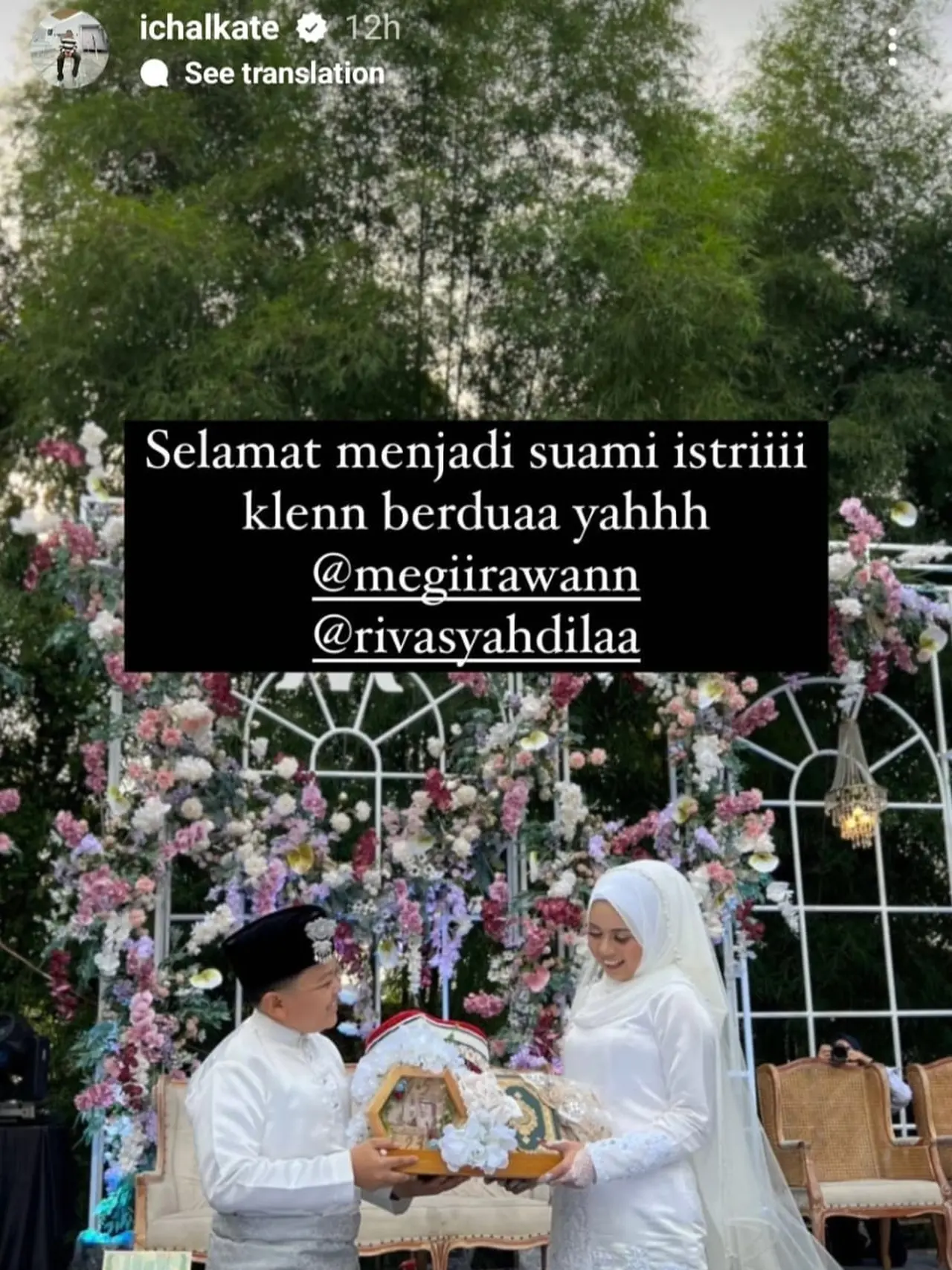 7 Momen Pernikahan Megi Irawan dan Riva Syahdila, Maharnya Curi ...