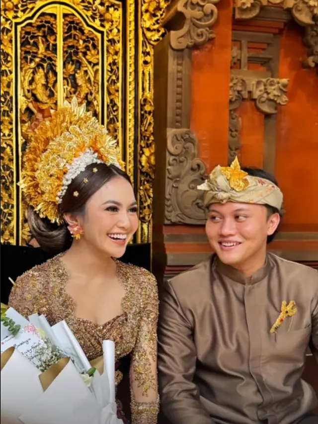 Mahalini dan Rizky Febian Menikah Secara Adat Bali, Jalani Prosesi ...