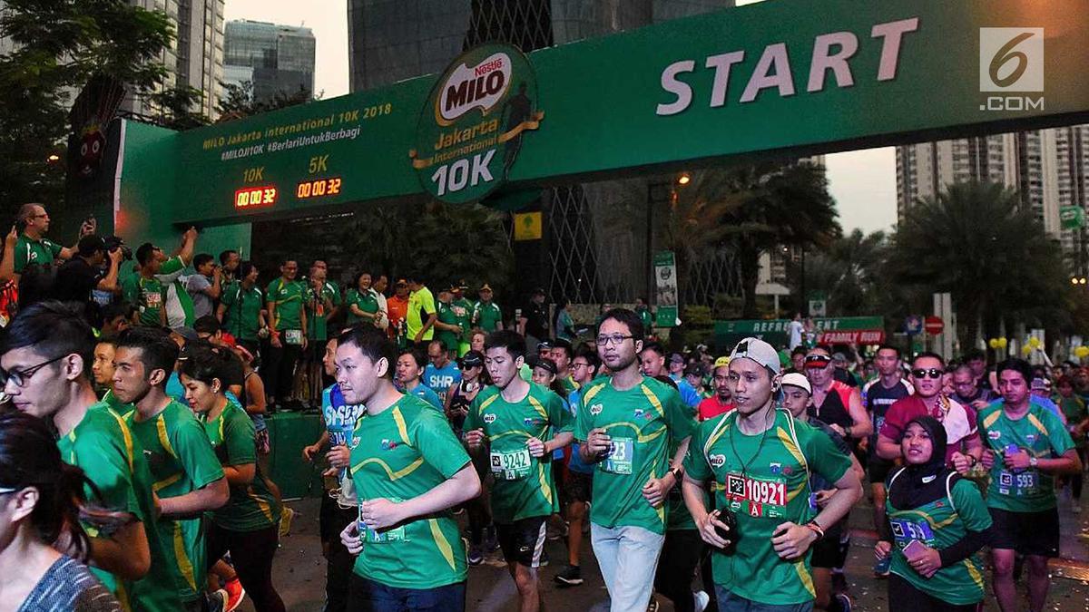 Sandiaga Uno Berpartisipasi, Atlet Kenya Juara Lari di Jakarta