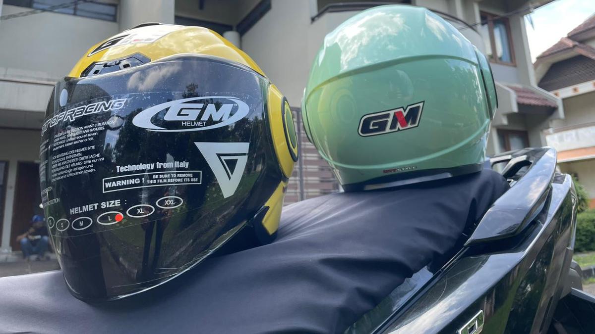GM Hadirkan Helm Motor Terbaru, Harga Rp 400 Ribuan - Otomotif Liputan6.com