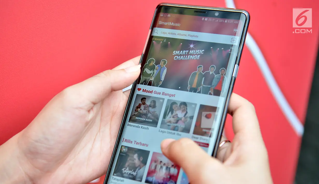 FOTO: Dukung Industri Kreatif, Aplikasi Streaming Musik Ini Dapat Cegah ...