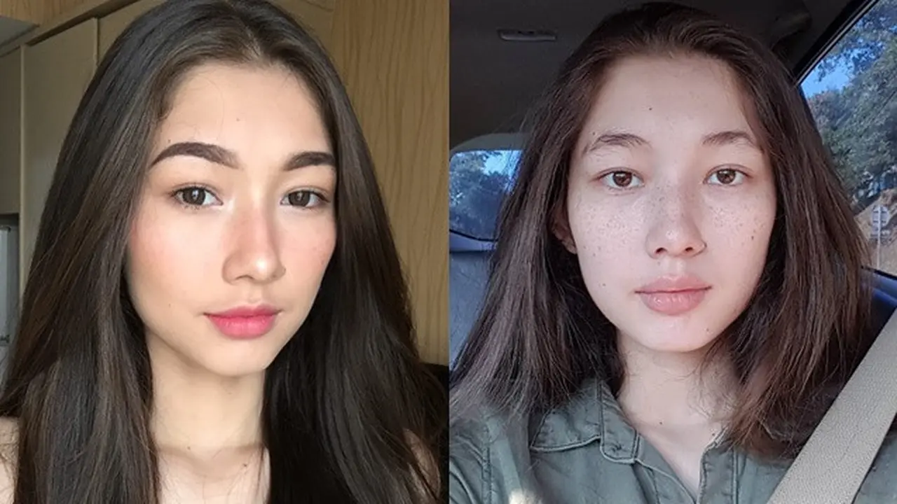 6 Potret Devina Aureel Tampil Tanpa Makeup, Curi Perhatian - Surabaya Liputan6.com