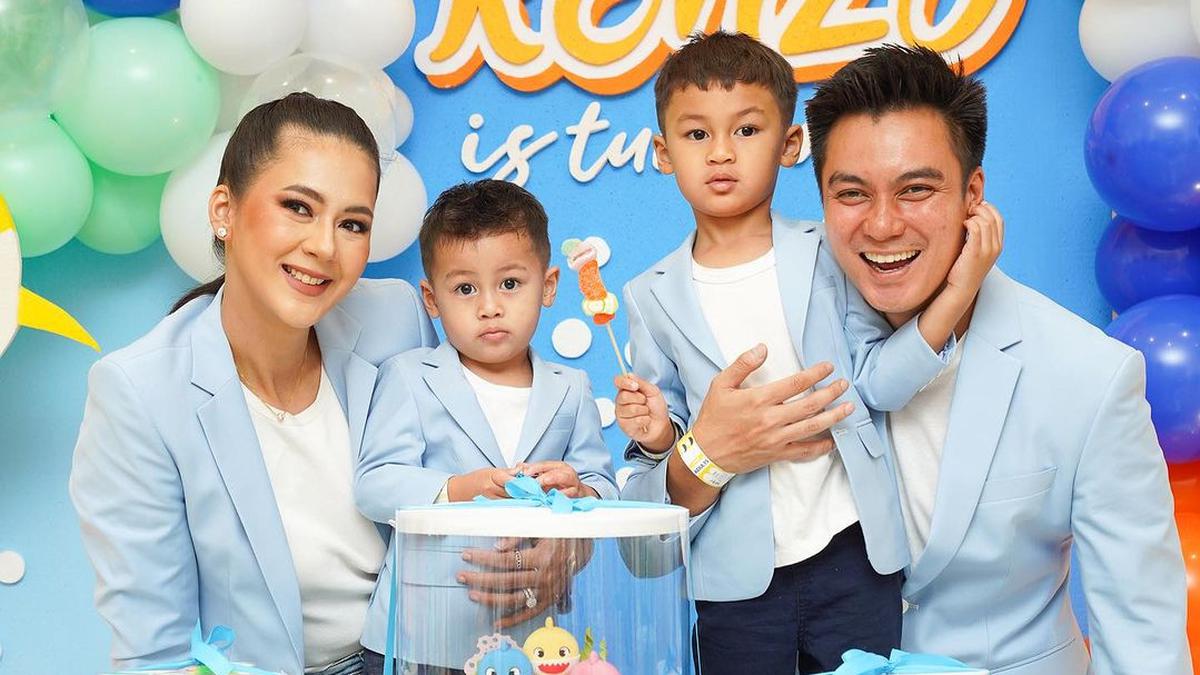 10 Potret Ulang Tahun Kenzo ke-2 Anak Baim Wong, Geng Cendol Terlihat Hadir - Photo Fimela.com